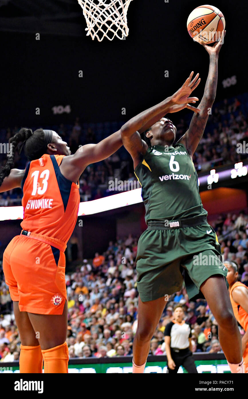 Connecticut, USA. 20th July, 2018. Seattle Forward, Natasha Howard ...
