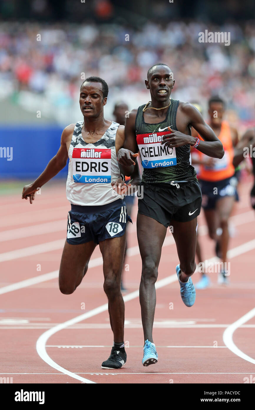 London, UK. 21st July 18. Paul CHELIMO (United States of America ...
