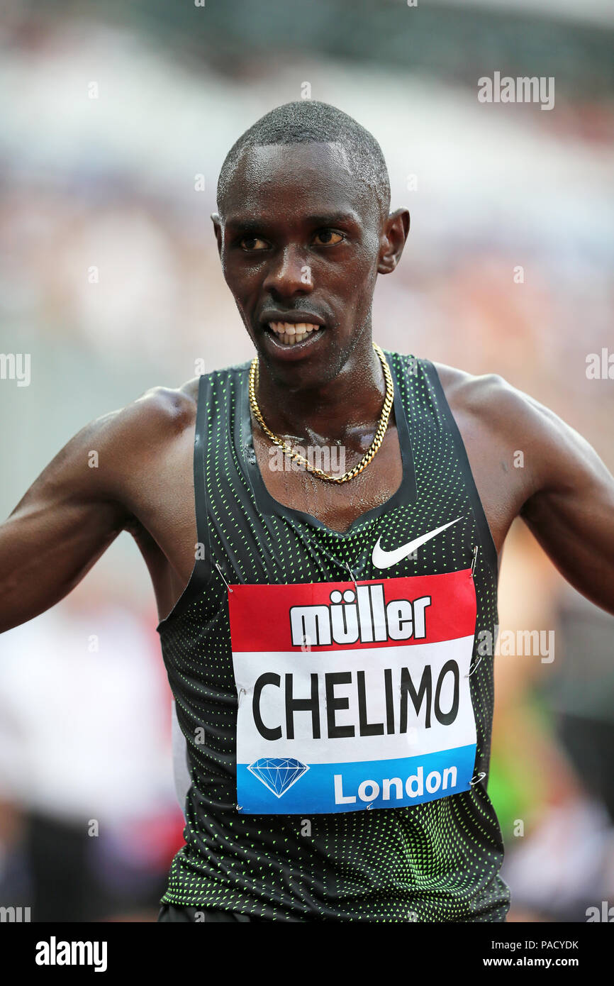 London, UK. 21st July 18. Paul CHELIMO (United States of America ...