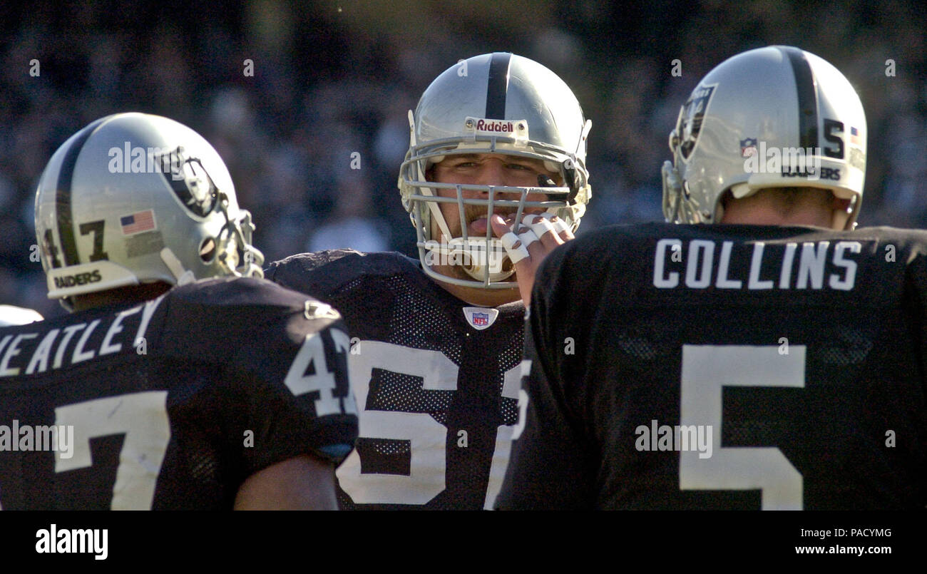 Oakland raiders center adam treu hi-res stock photography and images ...