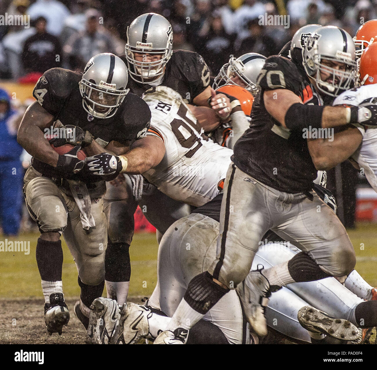Oakland, California, USA. 18th Dec, 2005. Oakland Raiders running back ...