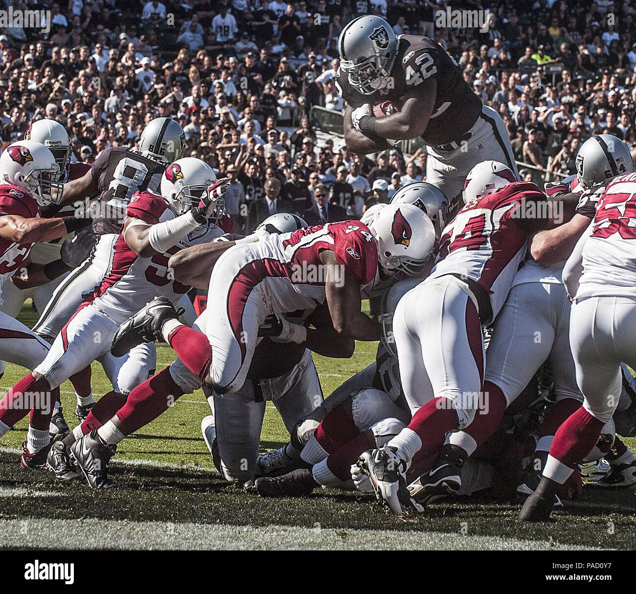 Oakland, California, USA. 22nd Oct, 2006. Oakland Raiders running back ...