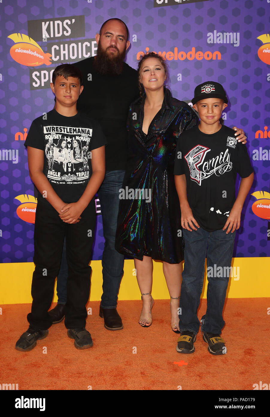 19 July 2018 - Santa Monica, California - WWE wrestler Ronda Rousey ...