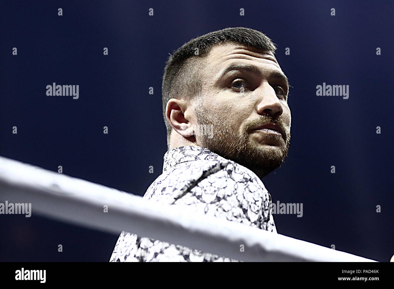 Wbc And Ibf Super Lightweight World Champion High Resolution Stock ...