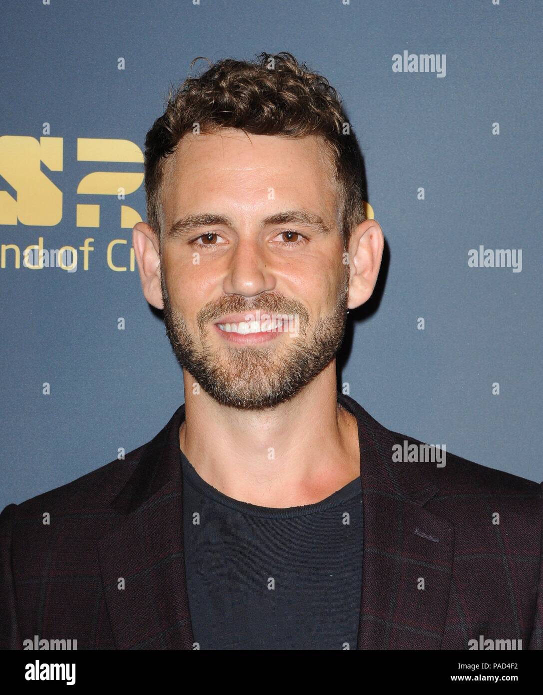 Los Angeles, CA, USA. 21st July, 2018. Nick Viall at arrivals for Maxim ...