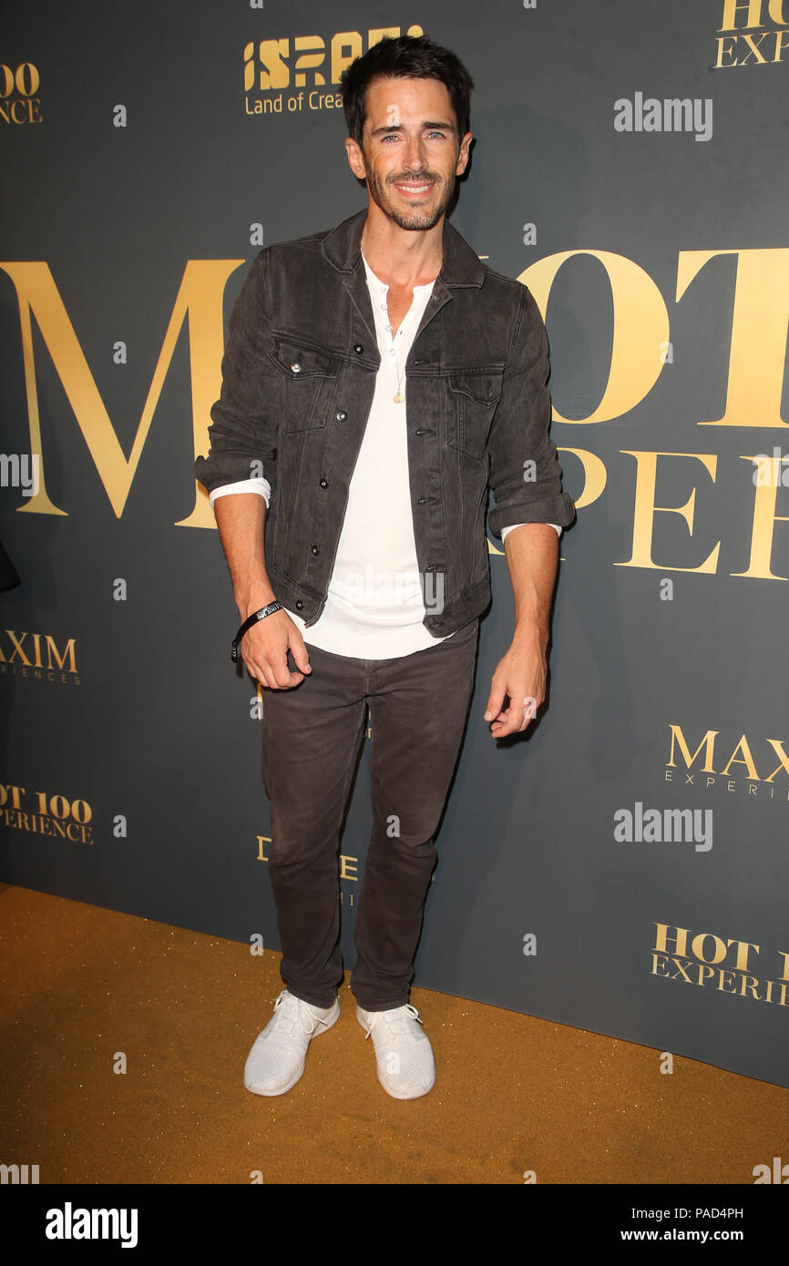 HOLLYWOOD, CA - JULY 21: Brandon Beemer, at the Maxim Hot 100 ...