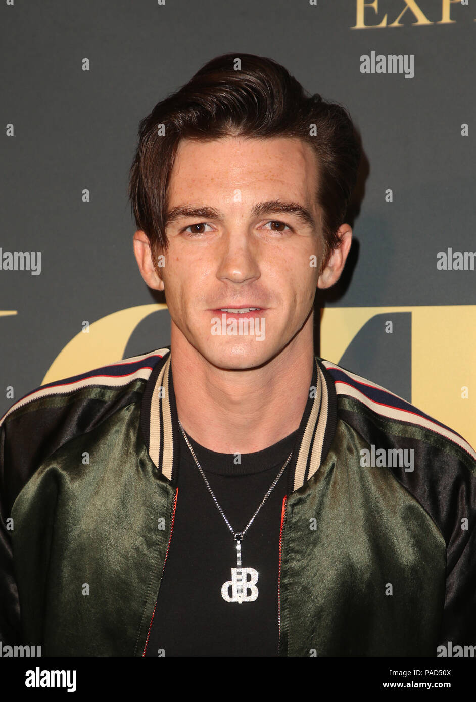 Hollywood, USA. 21st July, 2018. Drake Bell, at the Maxim Hot 100 ...