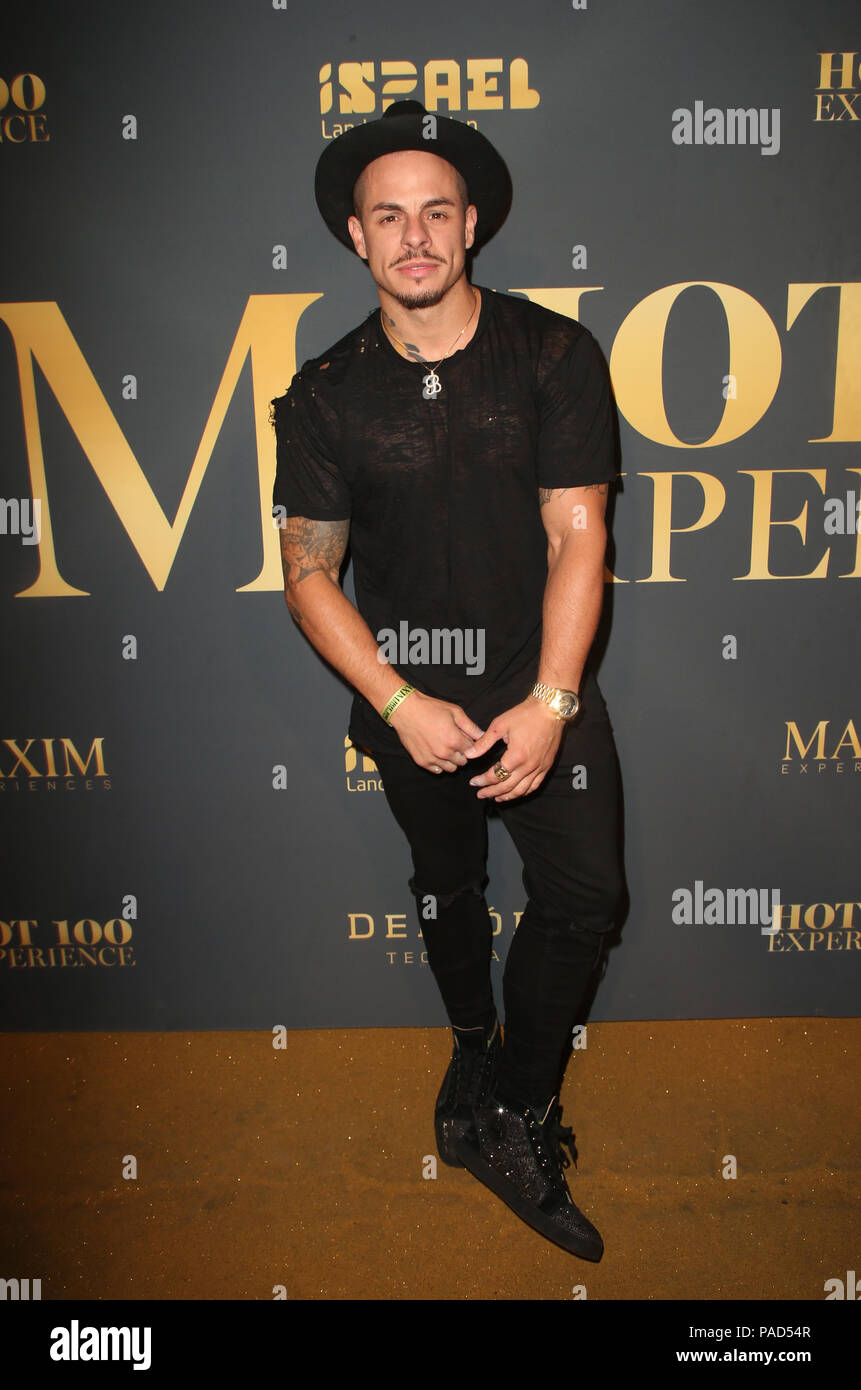 Hollywood, USA. 21st July, 2018. Casper Smart, at the Maxim Hot 100 ...
