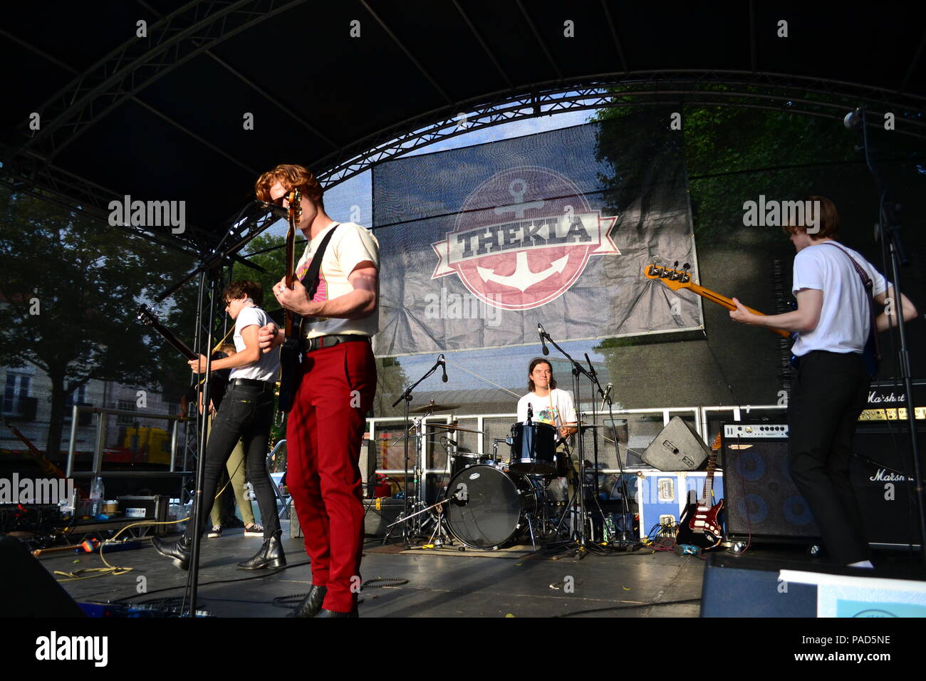 Thekla boat hi-res stock photography and images - Alamy