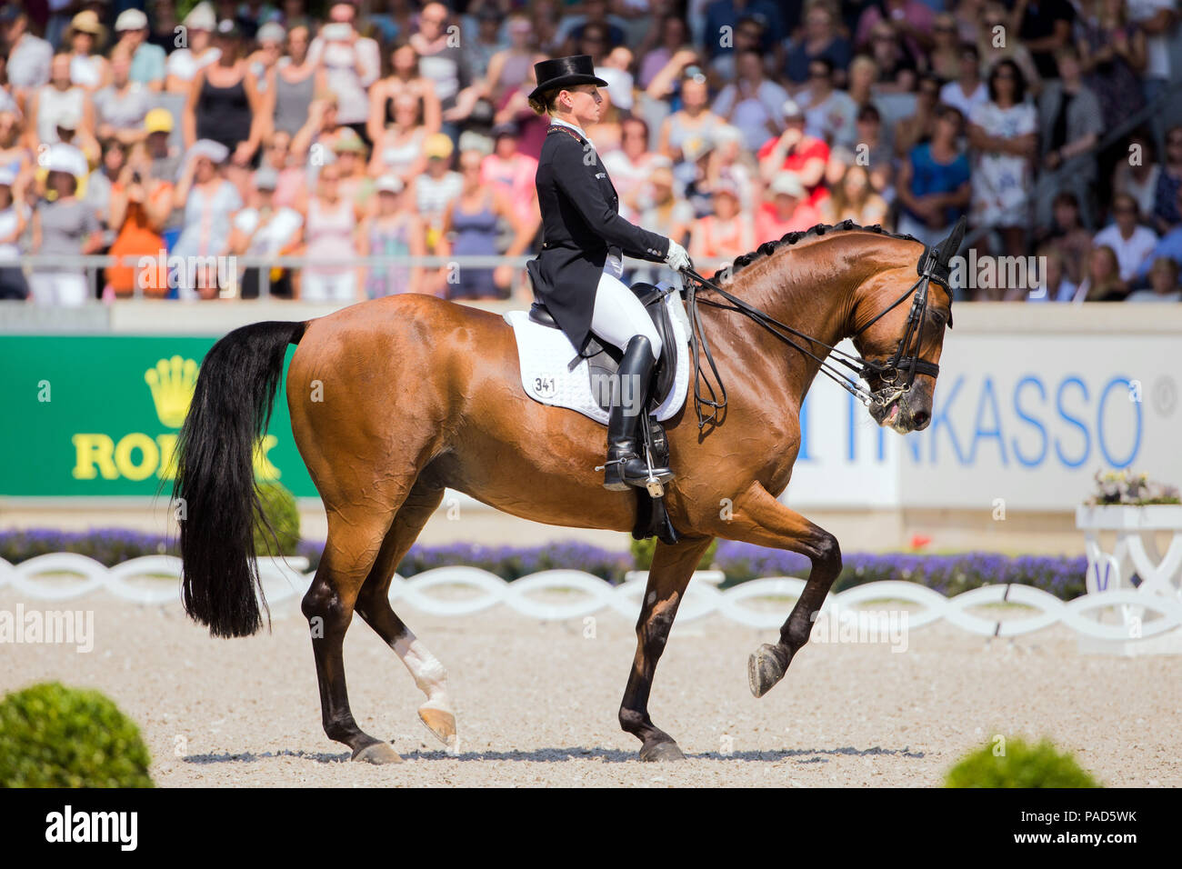 Germany, Aachen. 22nd July, 2018. CHIO, equestrian, dressage, grand ...