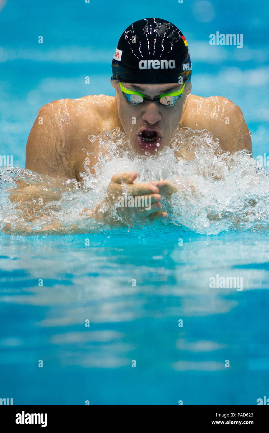 Germany, Berlin. 22nd July, 2018. German Swimming Championship, 200 ...