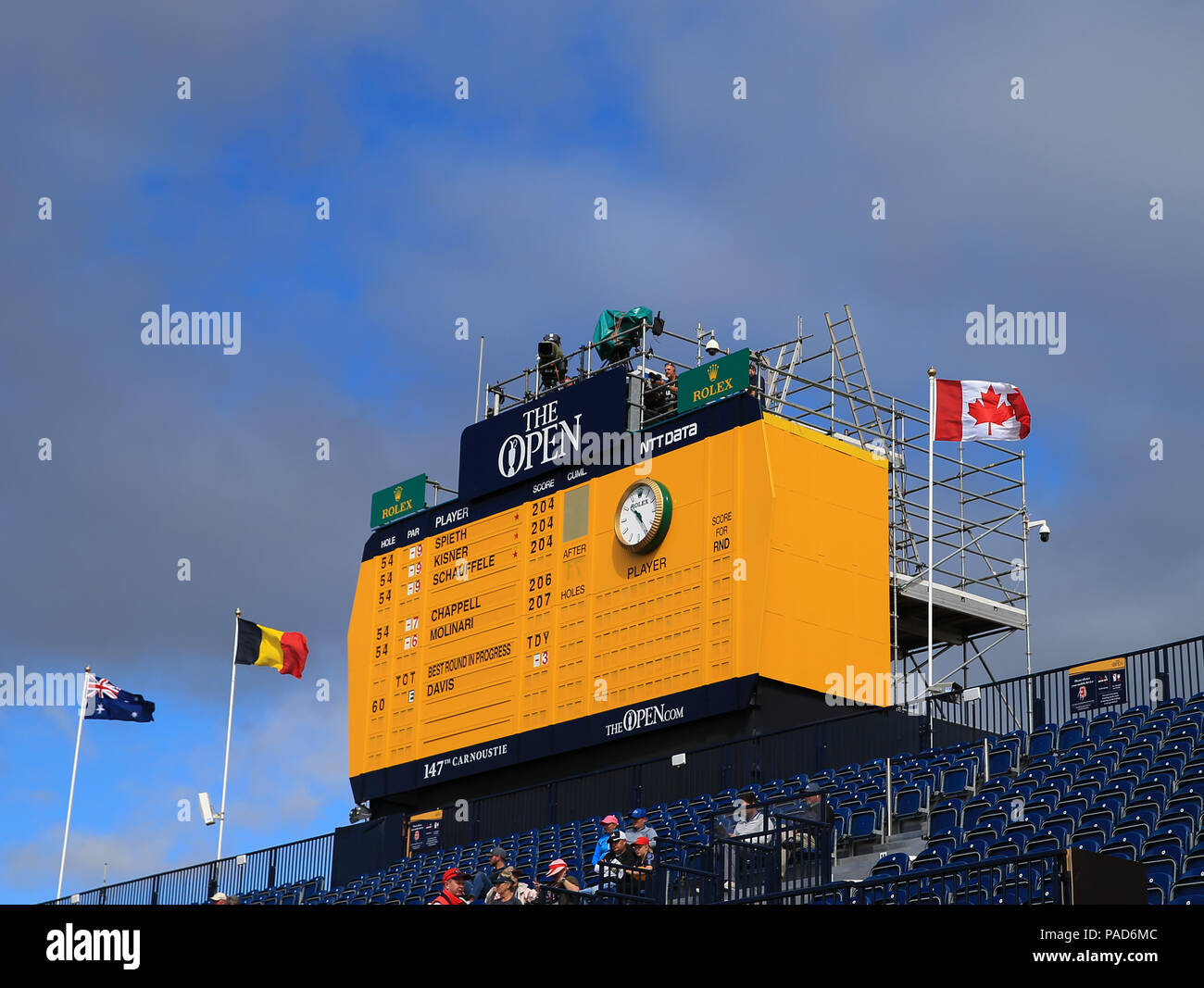 147th open scoreboard hi-res stock photography and images - Alamy