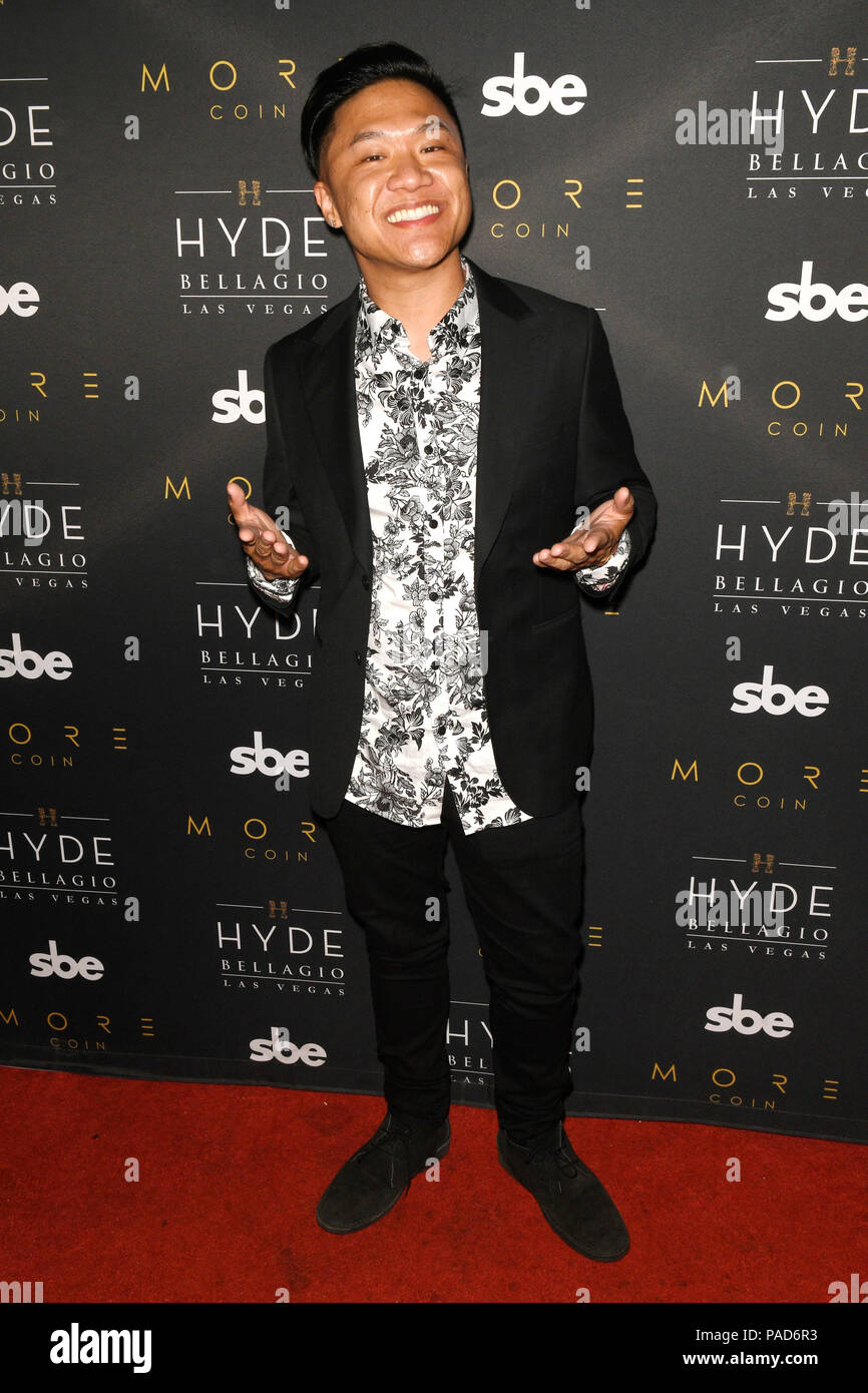 Las Vegas, NV, USA. 21st July, 2018. Timothy DeLaGhetto hosts his ...