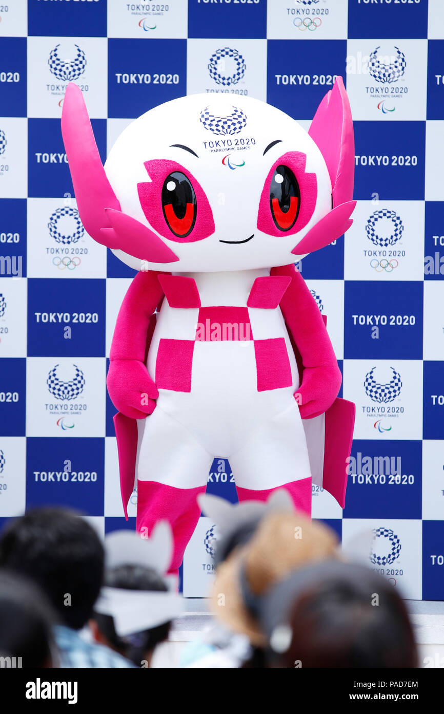 Tokyo, Japan. 22nd July, 2018. SOMEITY, JLUY 22, 2018 : Tokyo 2020 ...