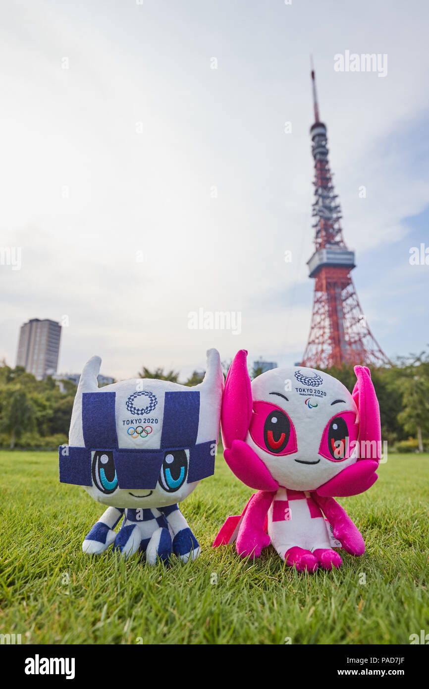 Miraitowa someity tokyo 2020 olympic games paralympic games tokyo japan ...