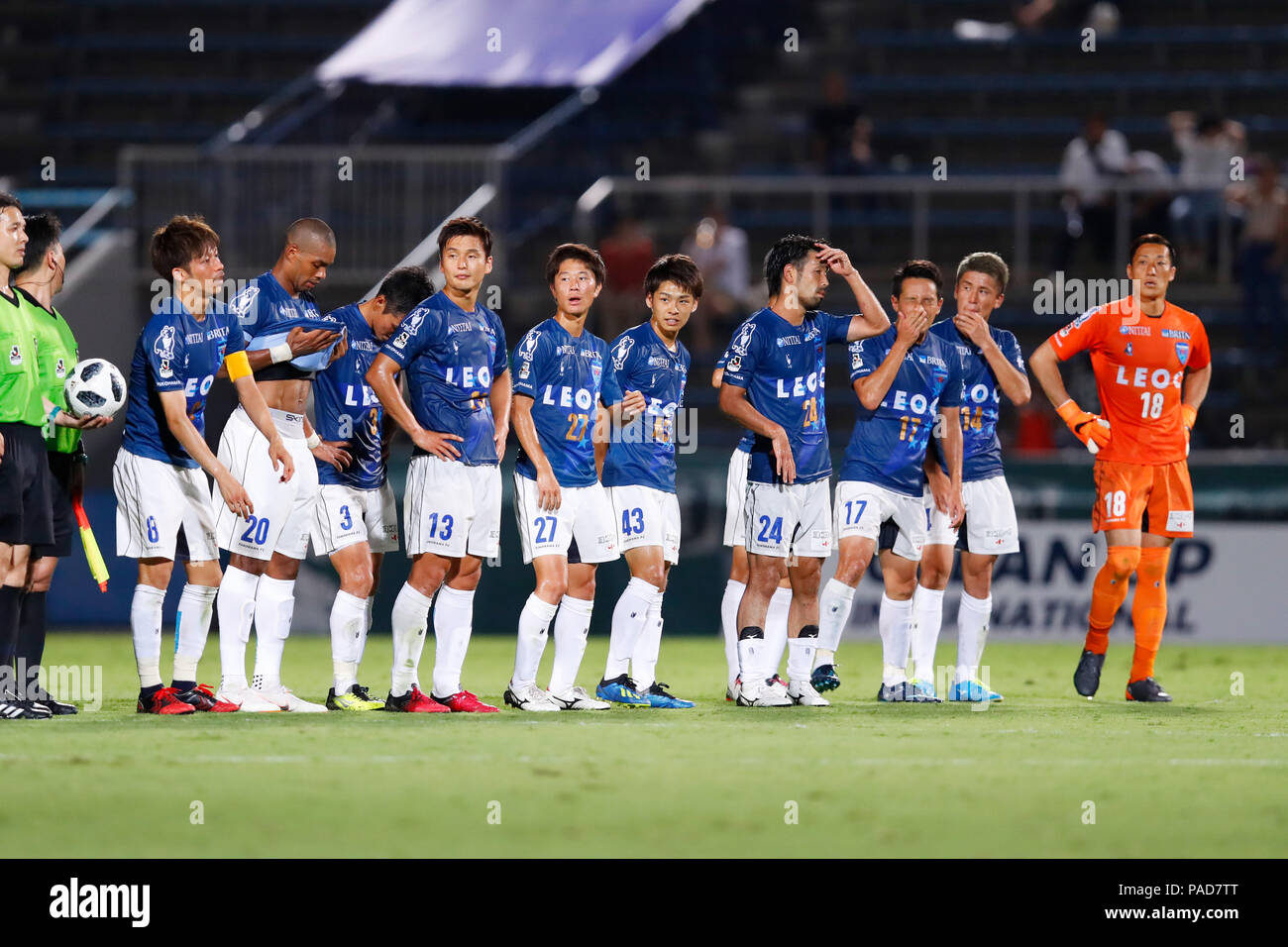 C/Yokohama FC team group, JULY 21, 2018 Football/Soccer : 2018 J2 League match between Yokohama ...