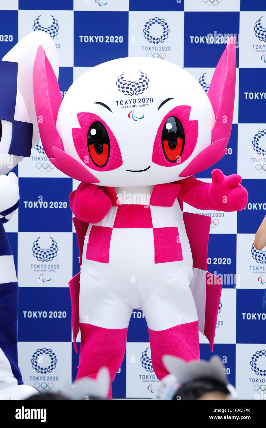 Tokyo, Japan. 22nd July, 2018. SOMEITY, JLUY 22, 2018 : Tokyo 2020 ...