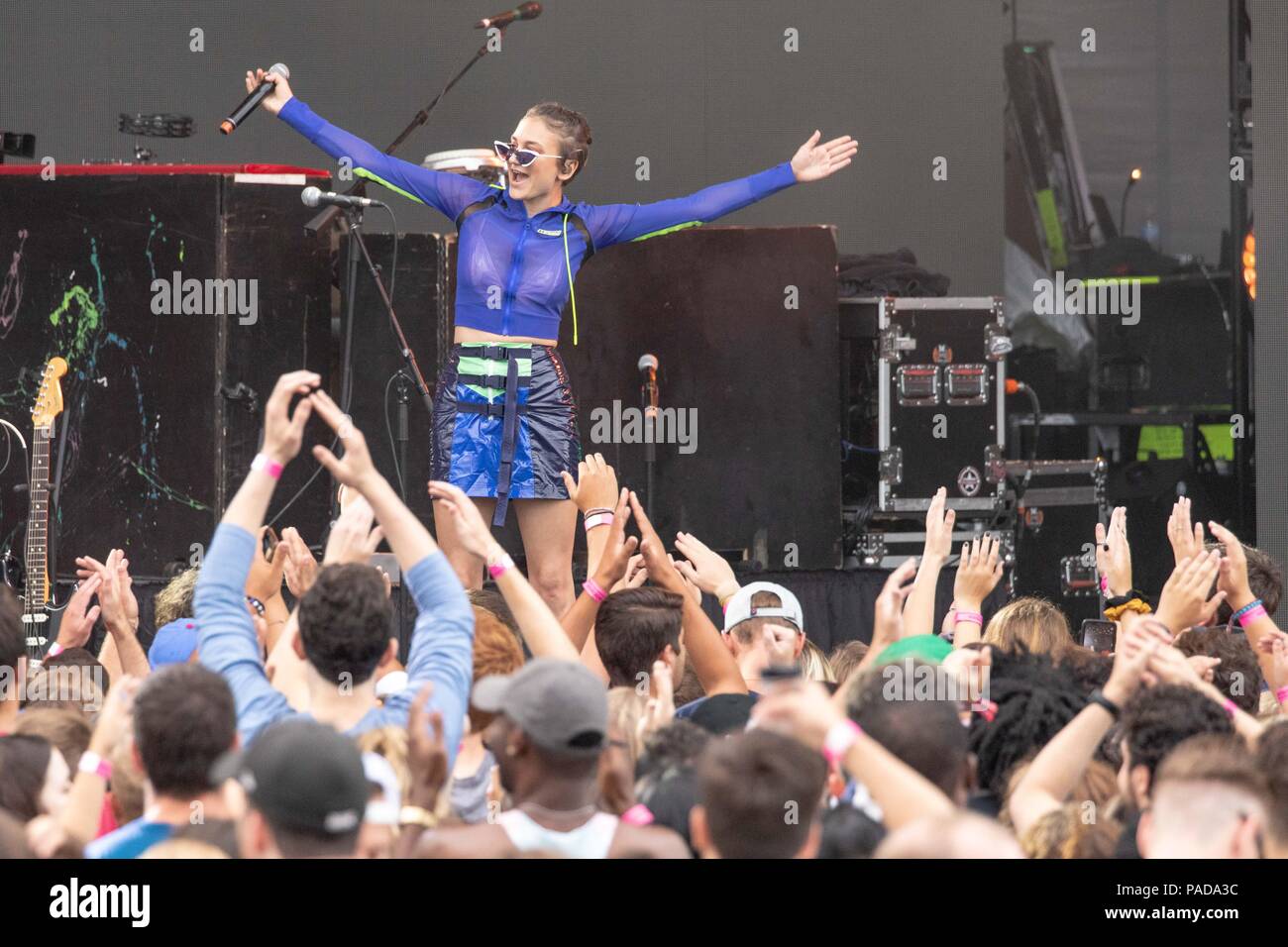 July 21, 2018 - Chicago, Illinois, U.S - DAYA (GRACE MARTINE TANDON ...