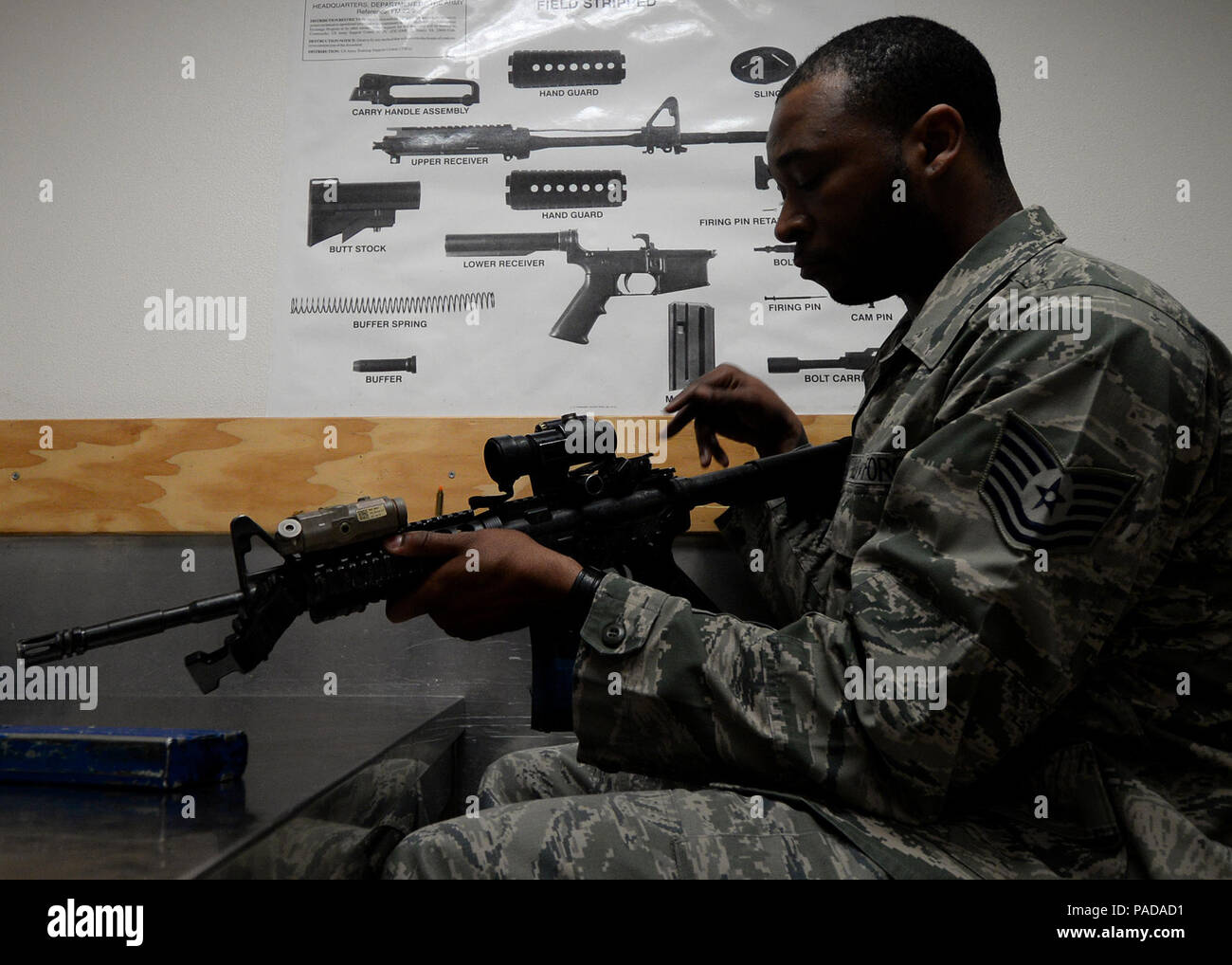 Tech. Sgt. Taron Blackman, 31st Security Forces Squadron command ...