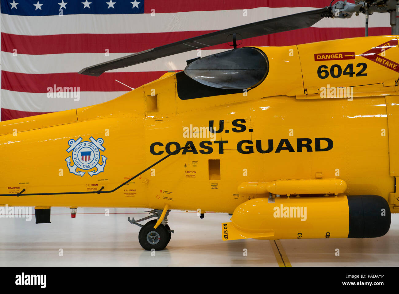 Coast Guard Air Station Cape Cod unveils its yellow-painted MH-60 ...