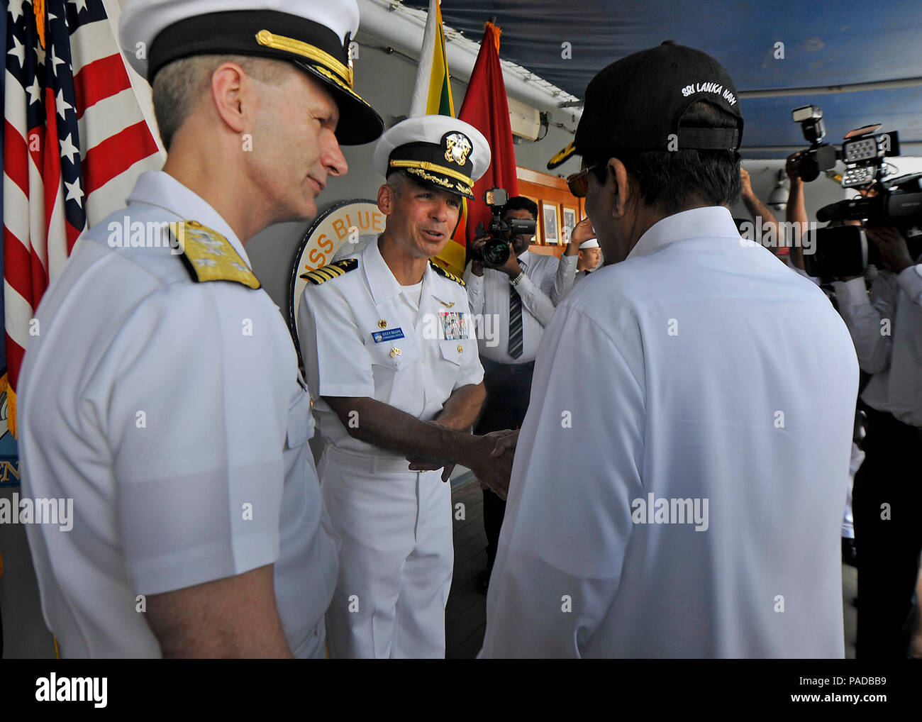 160328-N-XF387-032 COLOMBO, Sri Lanka (March 28, 2016) - Commanding ...
