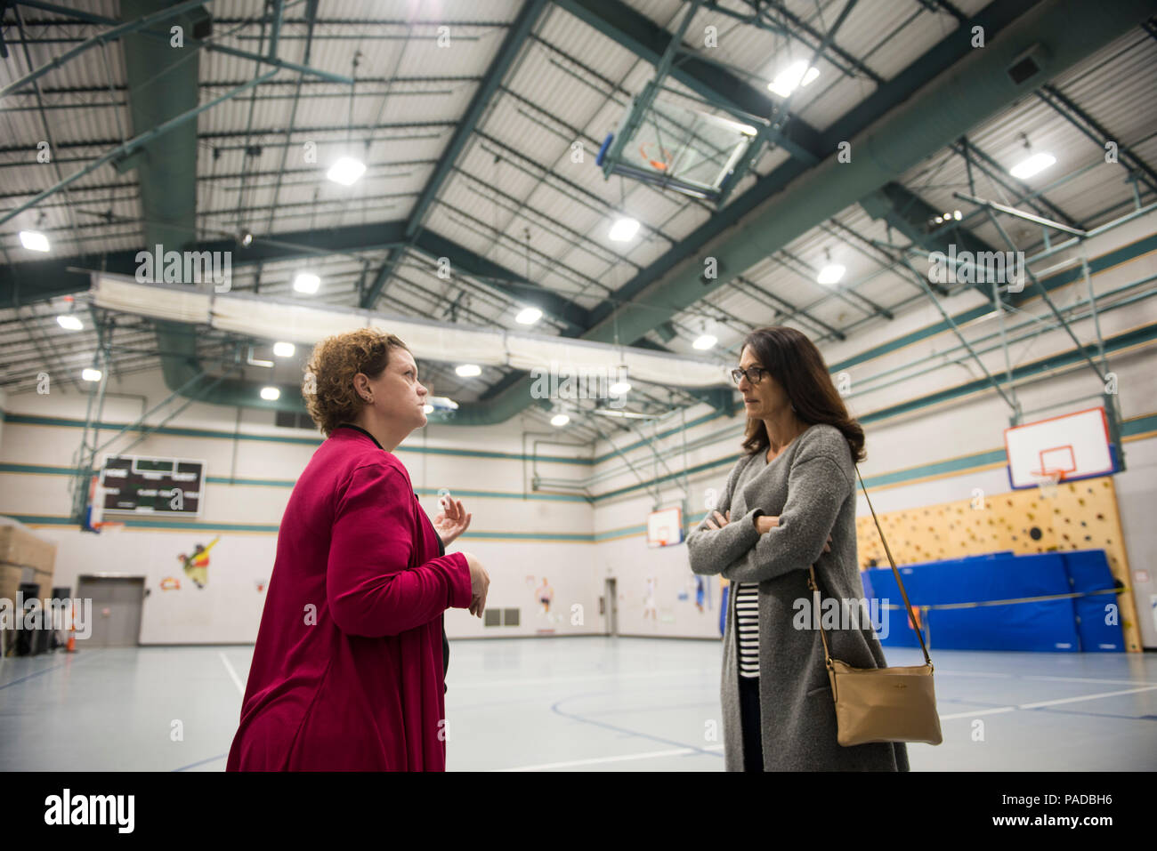 Mrs. Kristan Nowland, wife of Lt. Gen. Chris Nowland, 12th Air Force ...