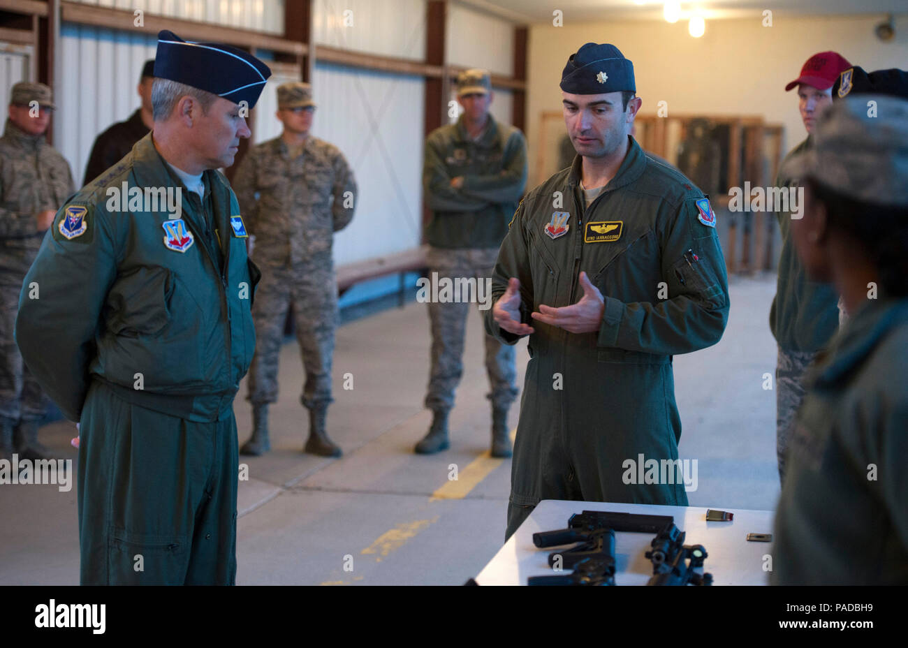 Maj. Jeffrey Iannaccone, 391st Fighter Squadron director of staff ...