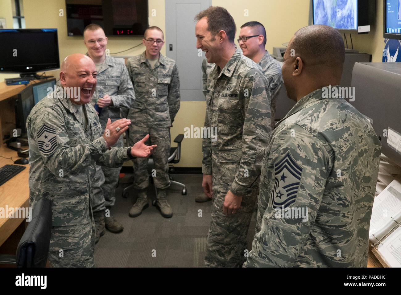 Chief Master Sgt. Jose Barraza (left), 12th Air Force (Air Forces ...