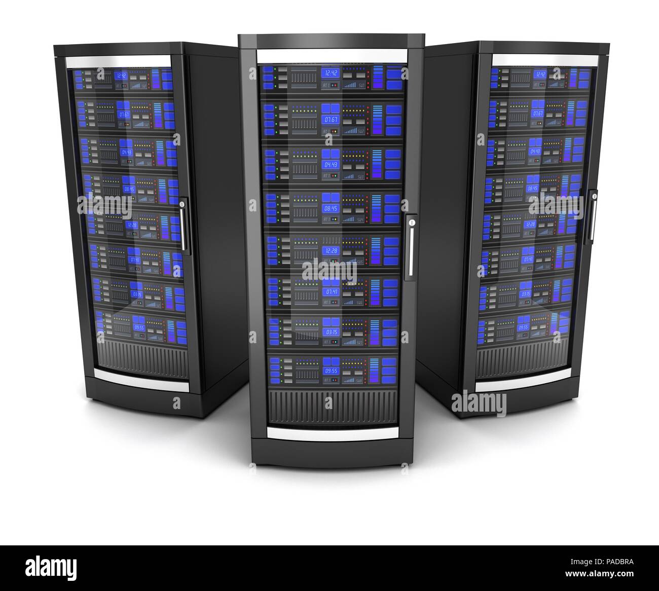 Telecommunications tower infrastructure Cut Out Stock Images & Pictures ...