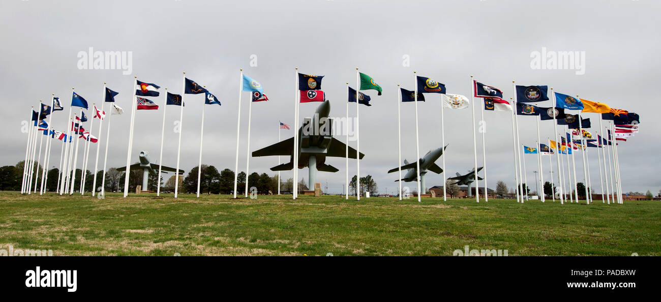 The 50 U.S. state flags, six U.S. territories’, Air Force and Army ...
