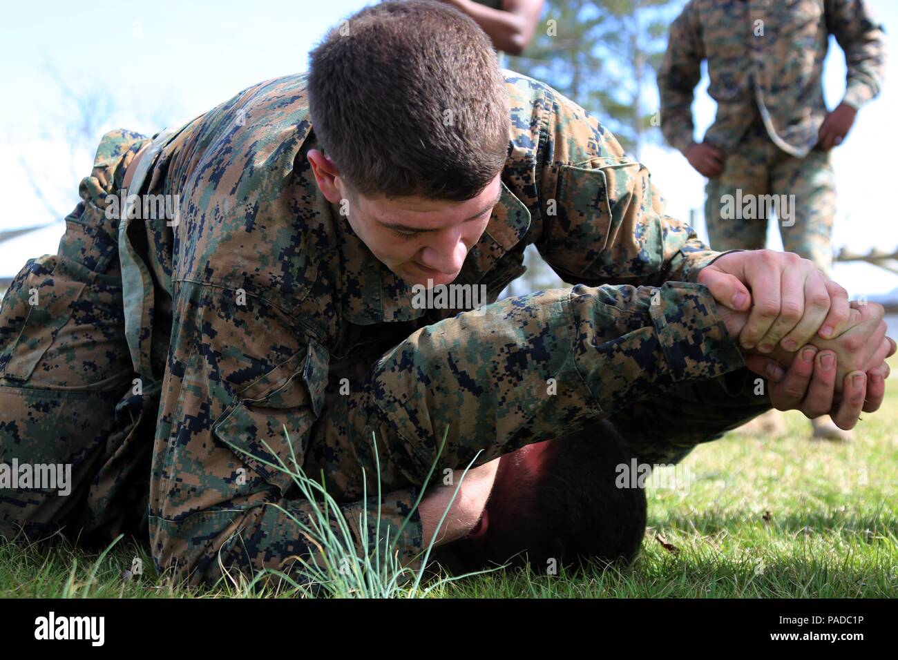 Marine Corps Air Station Cherry Point, N.C. - Marines with Headquarters ...