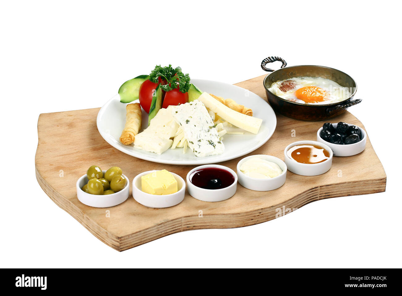Traditional Turkish breakfast Stock Photo - Alamy