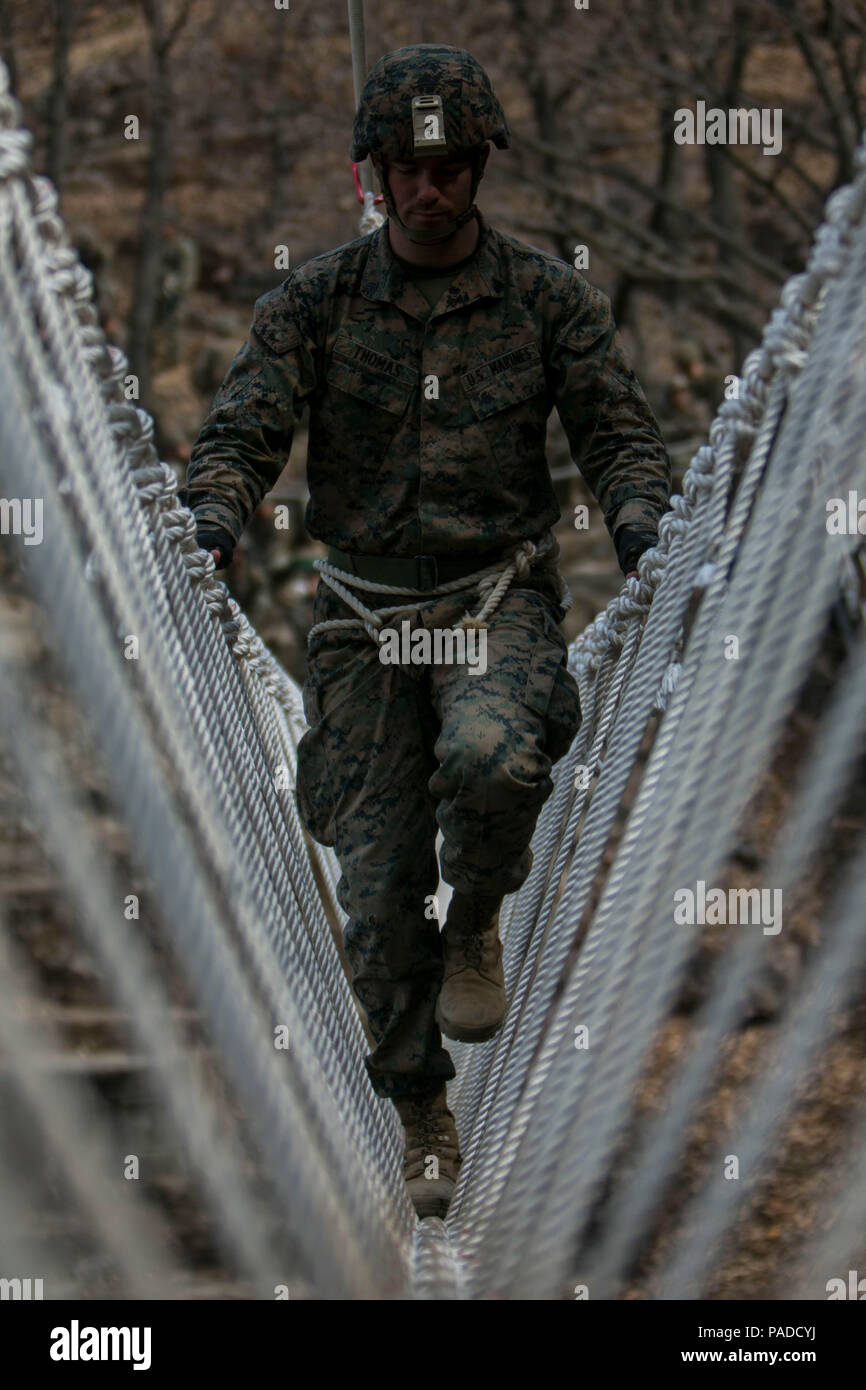 U.S. Marines from 1st Battalion, 3rd Marine Regiment, known as “The ...