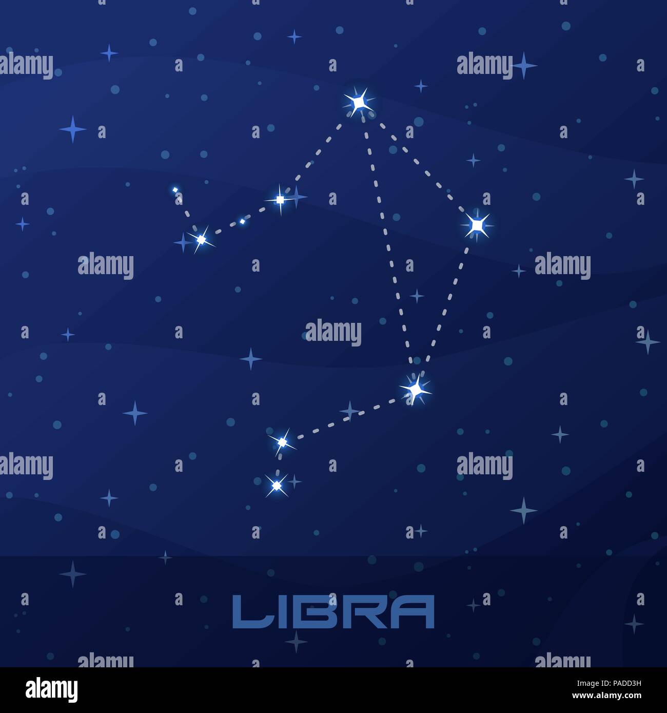 Libra constellation space astronomy hi-res stock photography and images ...