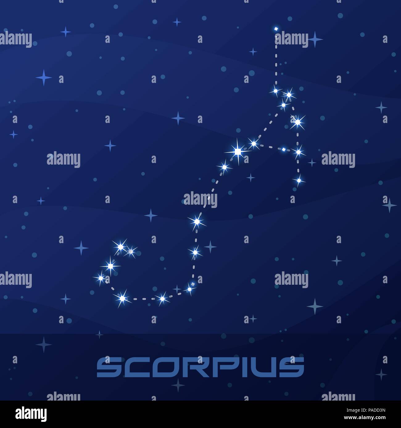 Constellation scorpius hi-res stock photography and images - Alamy