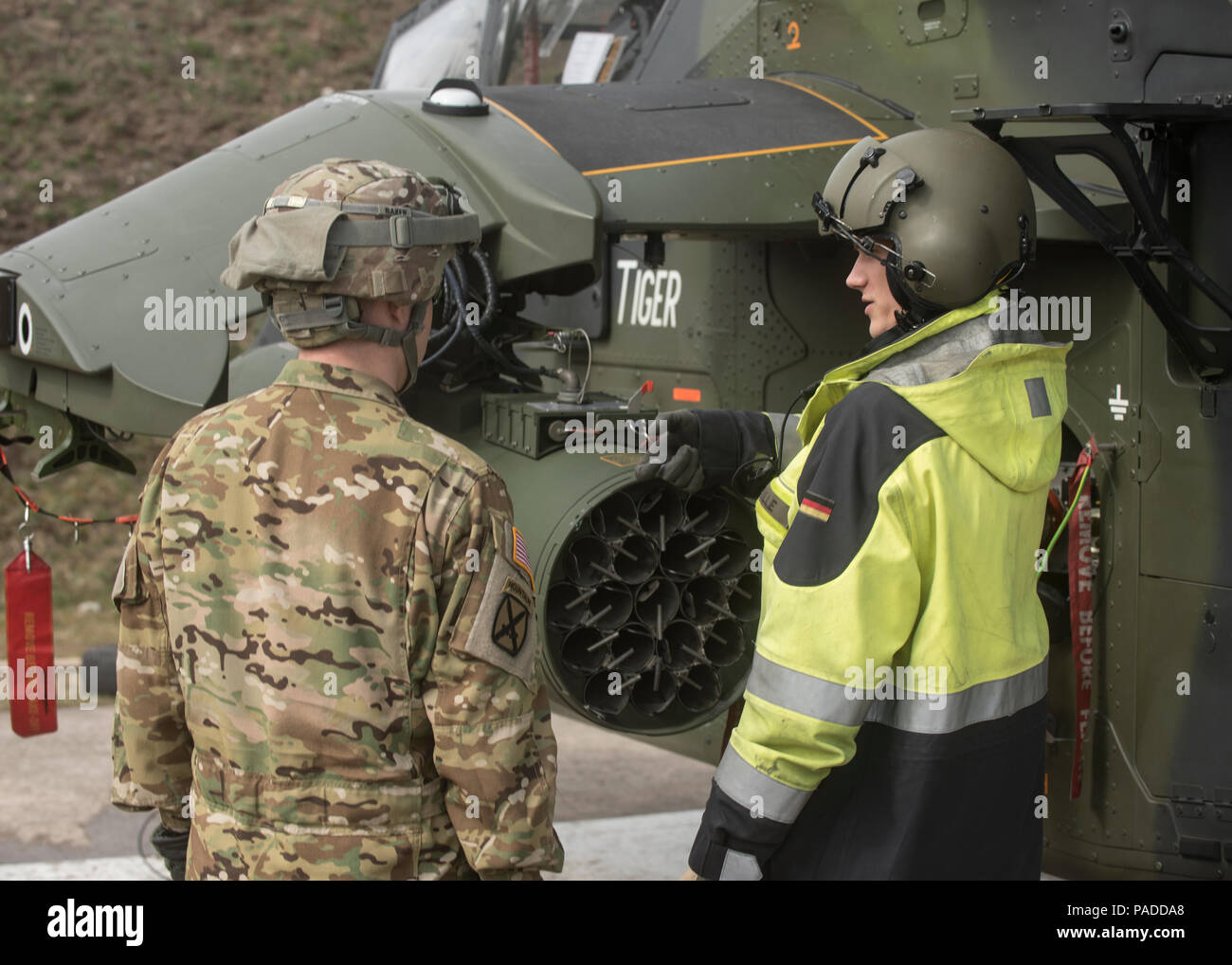 A Soldier from 1st Battalion, 3rd Aviation Regiment, 12th Combat ...