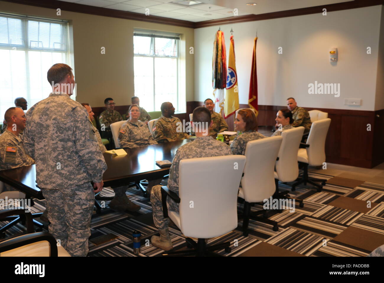 Army Reserve warrant officers from the 310th Sustainment Command ...