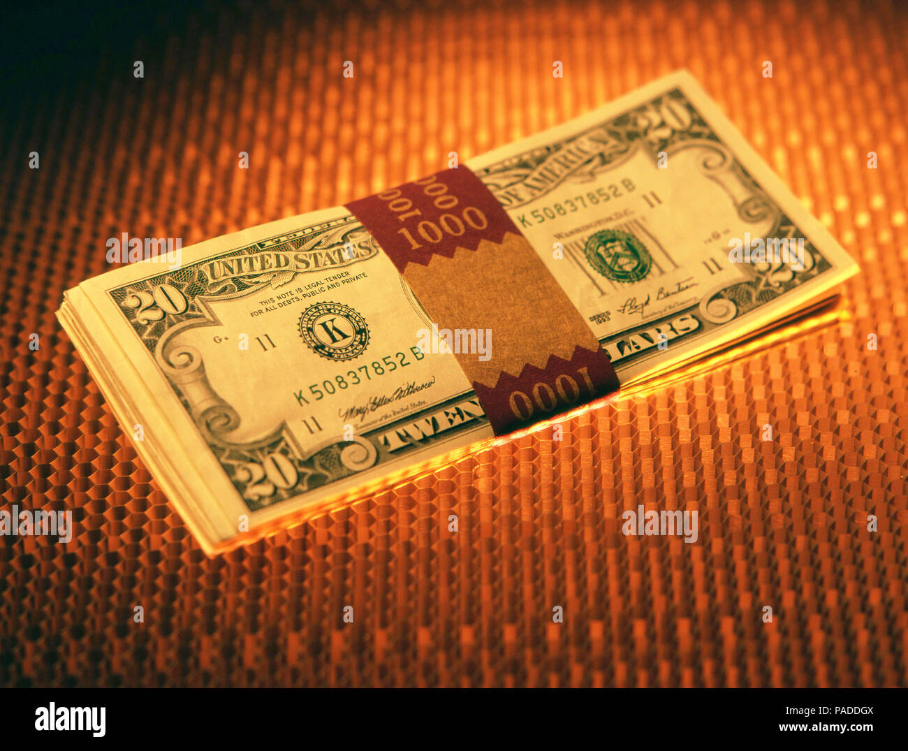 Stack of money Stock Photo - Alamy