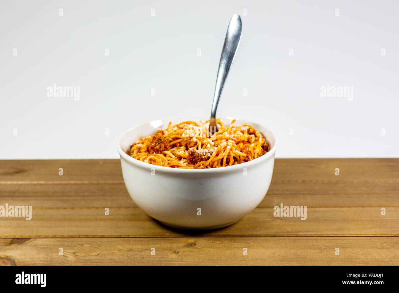 Spaghetti bolognese and bowl hi-res stock photography and images - Alamy