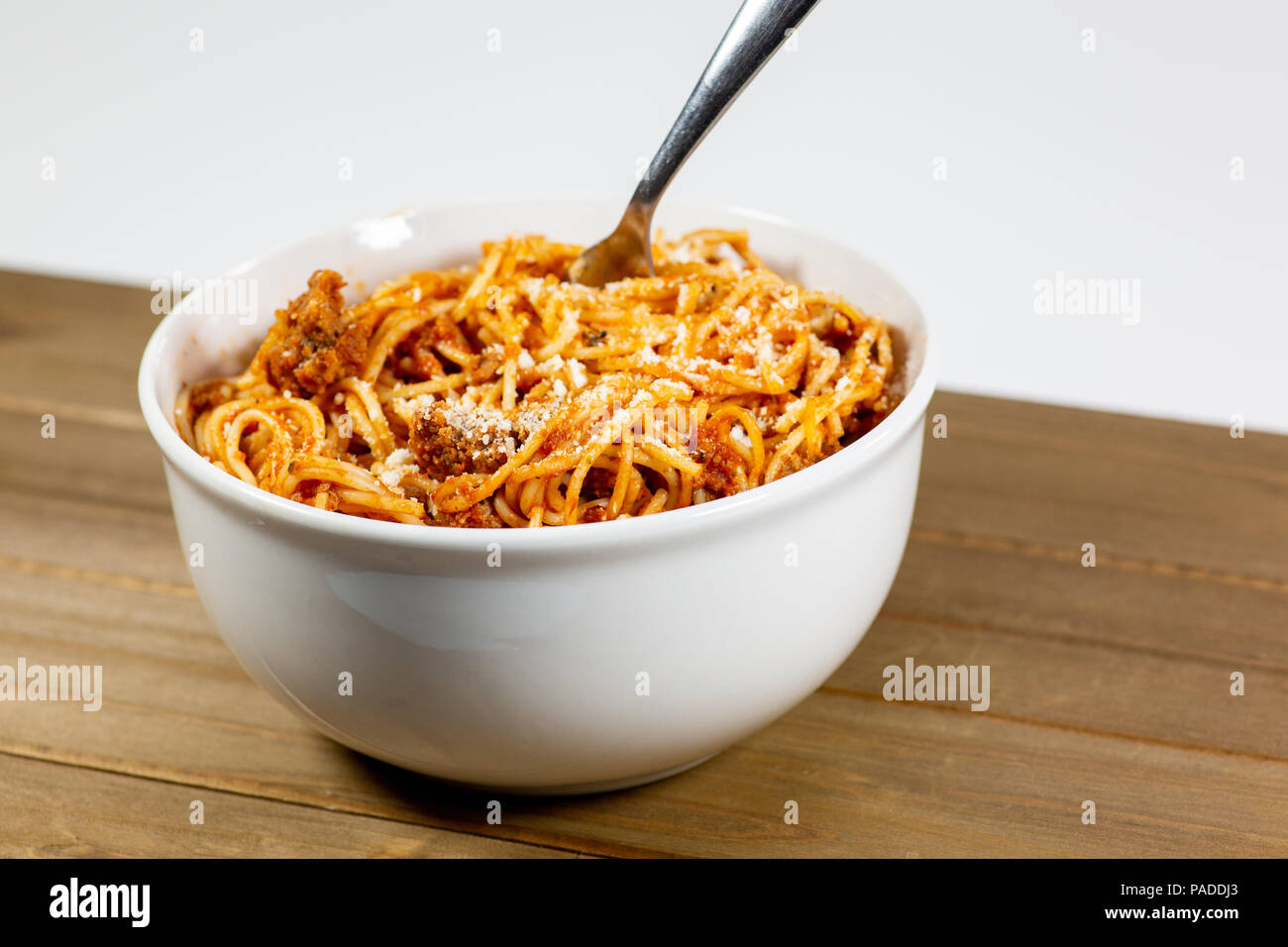 Spaghetti bolognese and bowl hi-res stock photography and images - Alamy