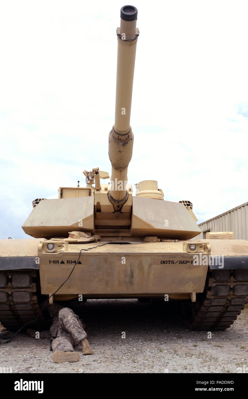 Army Pfc. Phillip Hill, with the North Carolina Army National Guard’s C ...