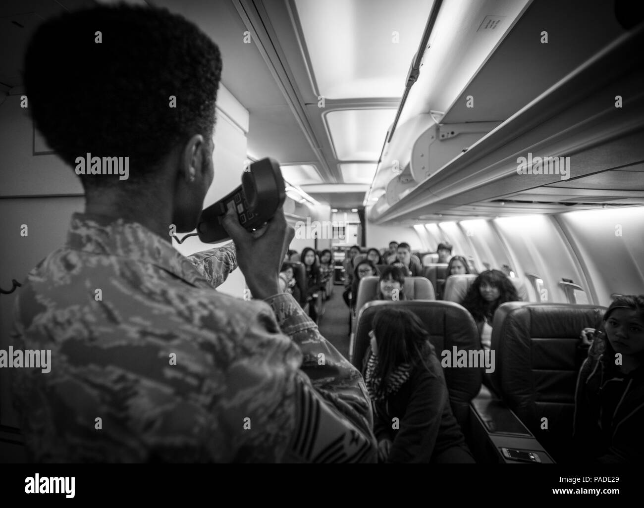 The 89th Airlift Support Group host an aircraft tour for international ...