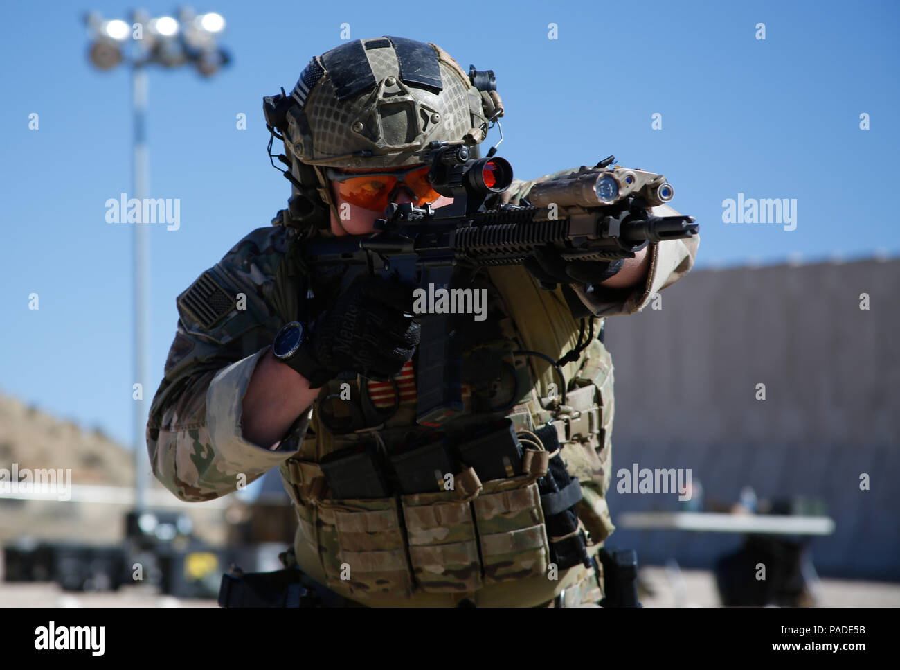 A U.S. Army Special Forces Soldier, assigned to 10th Special Forces ...
