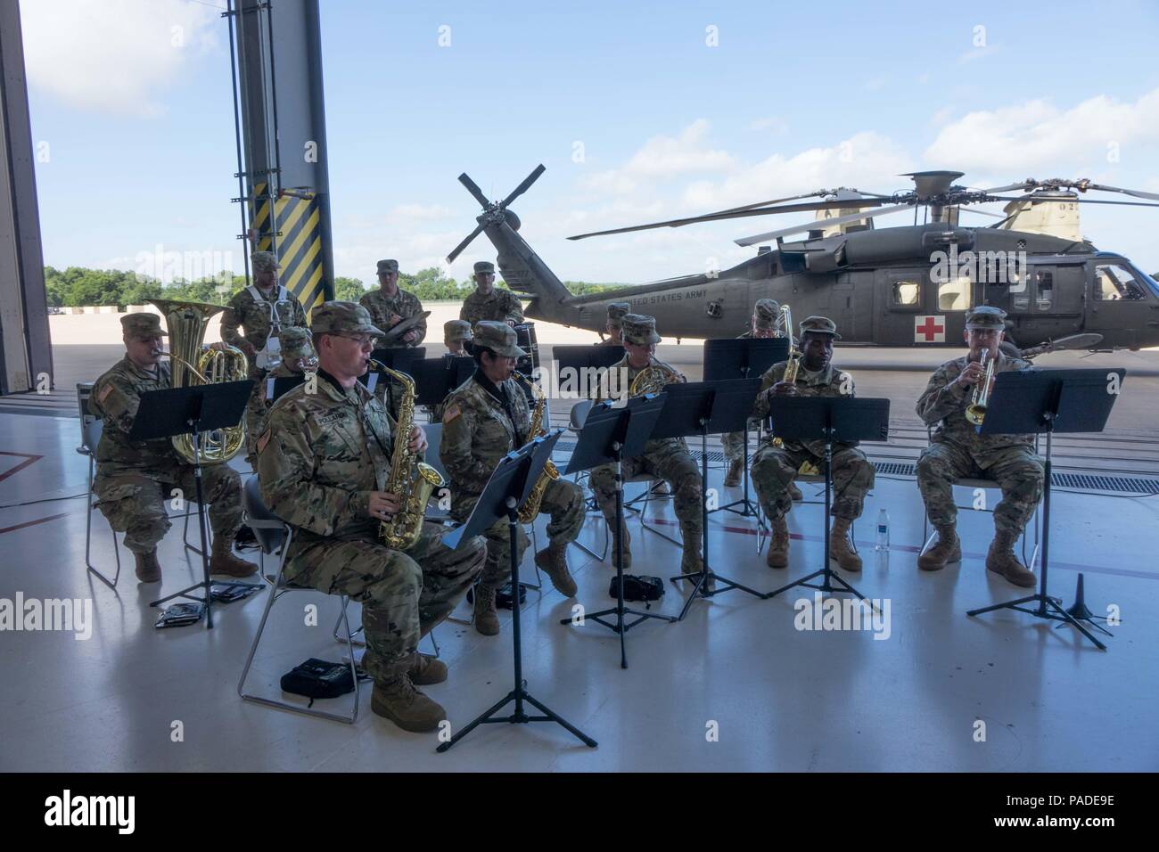 36th infantry division band hi-res stock photography and images - Alamy