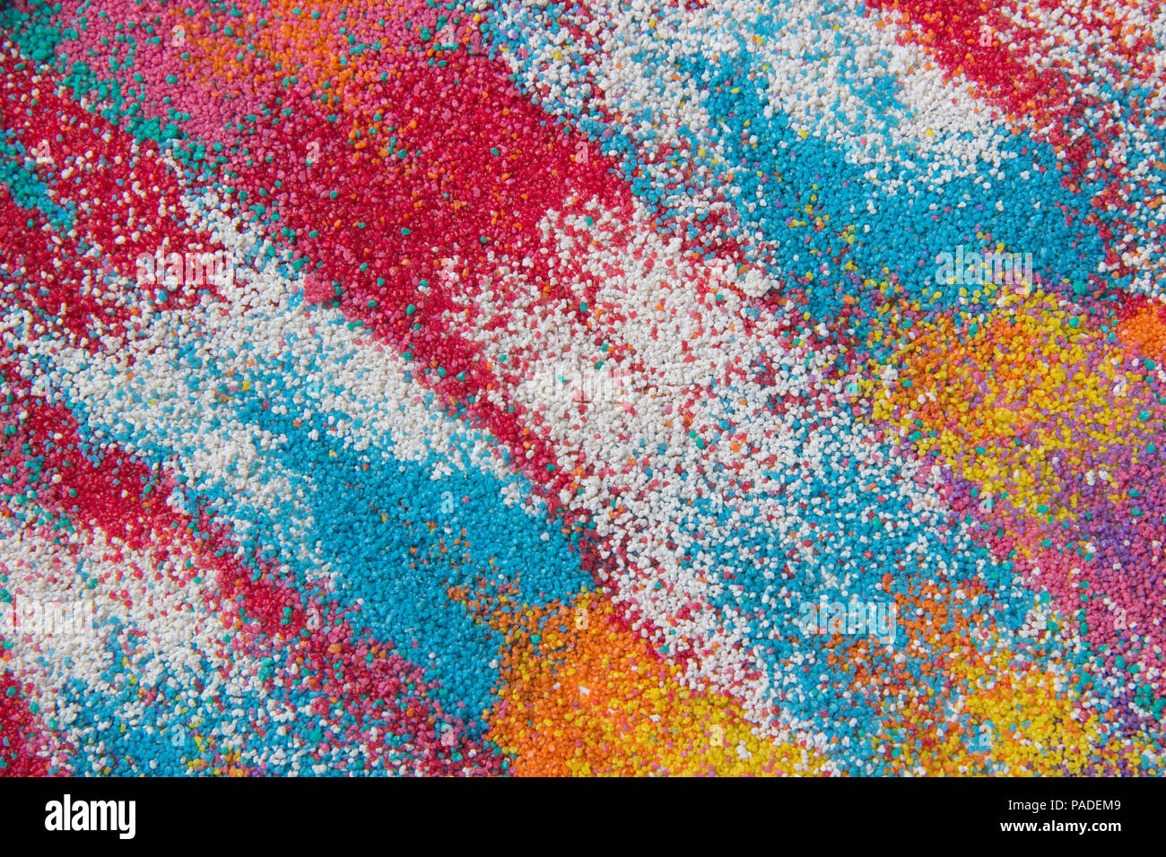 Background texture of colored sand closeup Stock Photo - Alamy