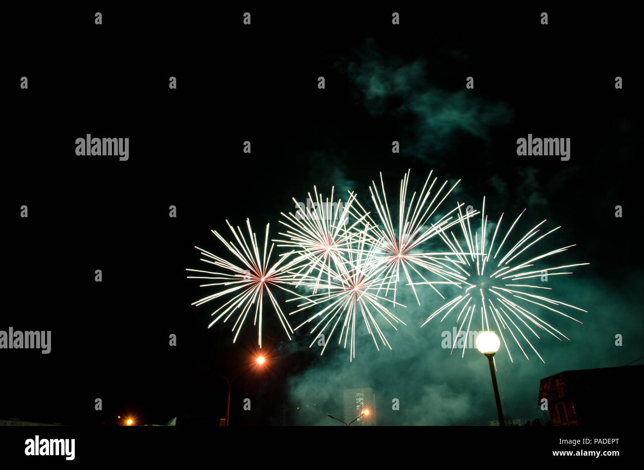 Line for fireworks hi-res stock photography and images - Alamy