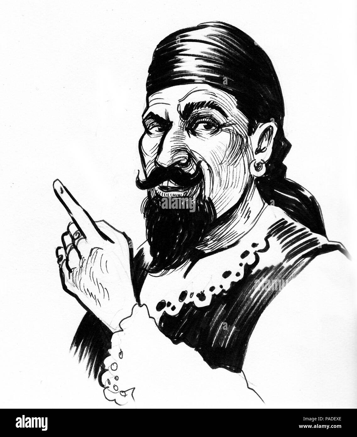 Character seaman Black and White Stock Photos & Images - Alamy