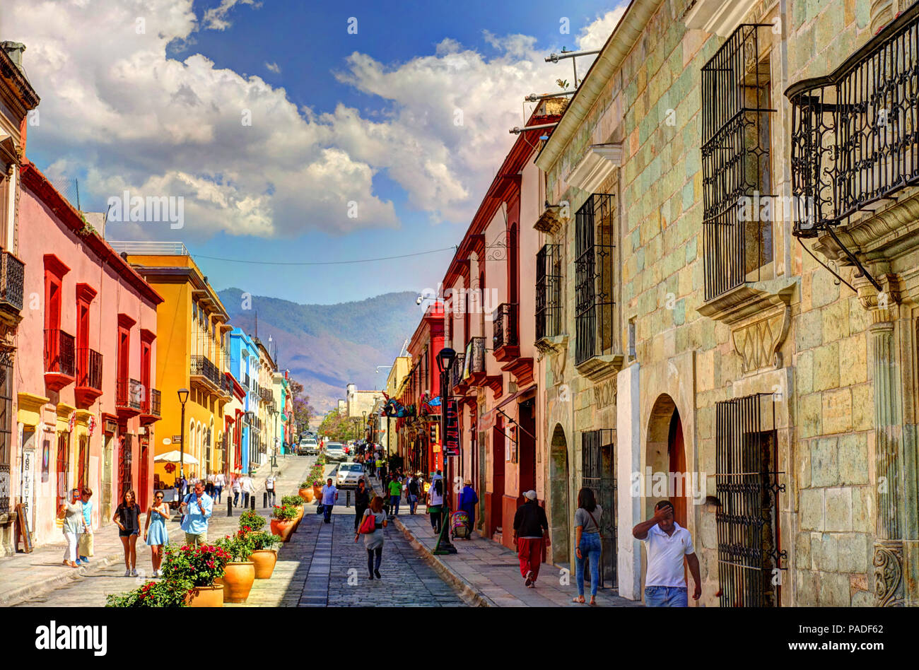 Oaxaca city centre hi-res stock photography and images - Alamy