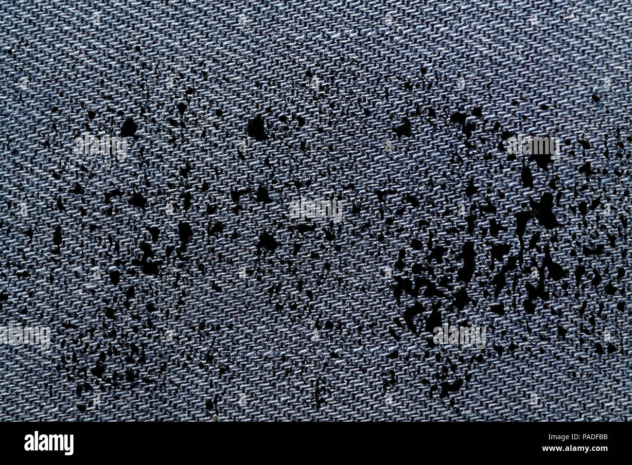 Blue denim macro texture with seam for jeans background Stock Photo - Alamy