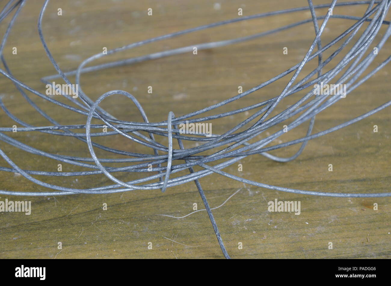Barbed wire on table hi-res stock photography and images - Alamy